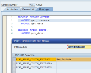 Custom fields in plant master WB01/WB02/WB03 – ABAP Police